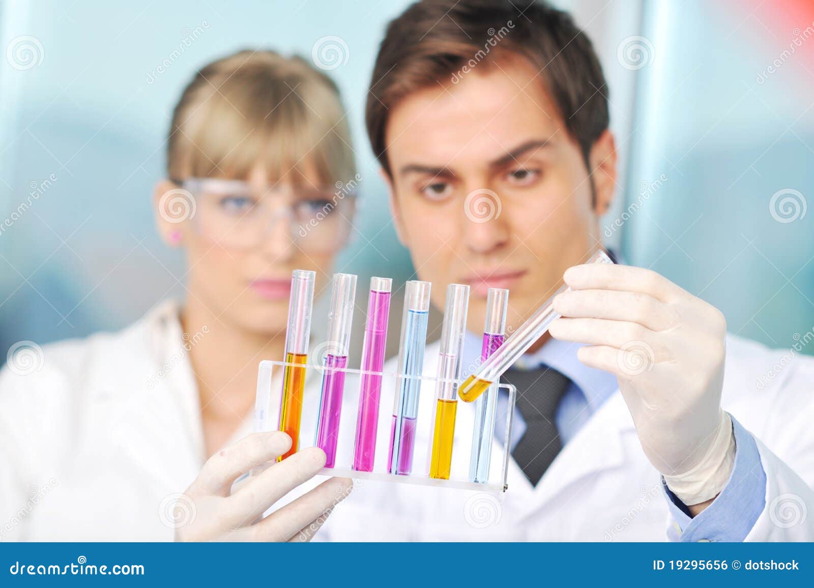 Science People in Bright Lab Stock Photo - Image of pipette, group ...