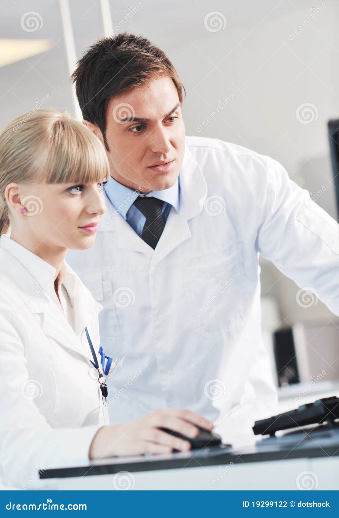 Science People in Bright Lab Stock Photo - Image of medicine ...