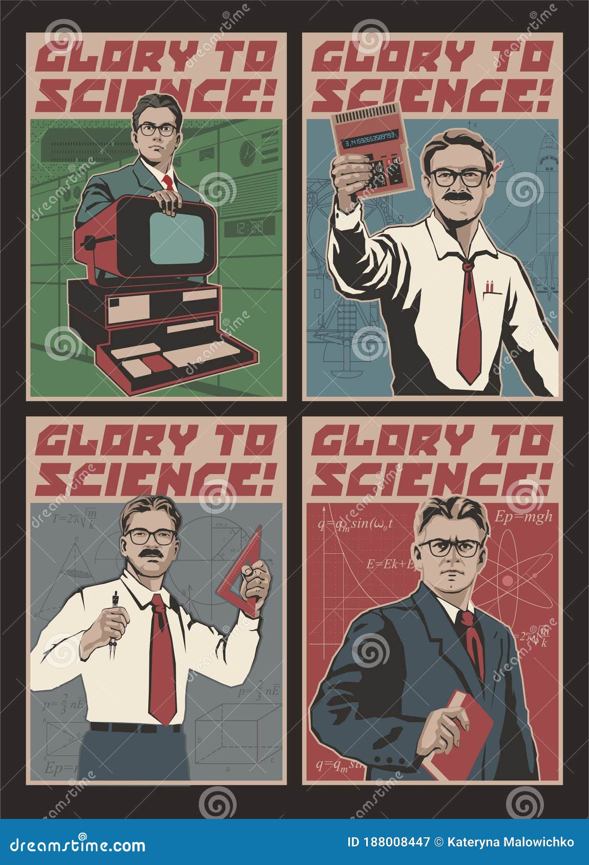 Mathematician Engineer Worker Icon Color Illustration Cartoon Vector ...