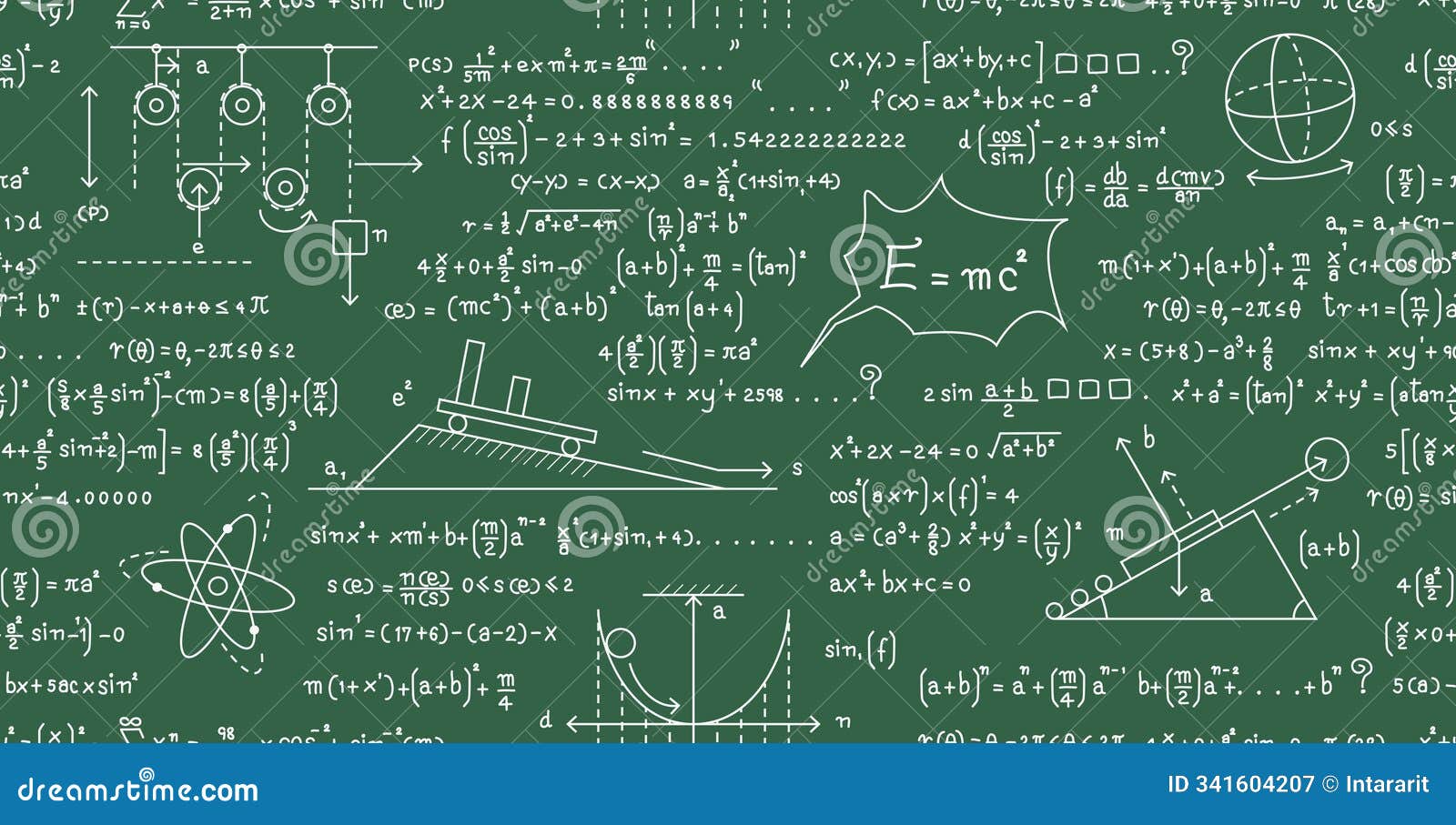 Science Principles Background. Stock Image - Image of geometry, concept ...