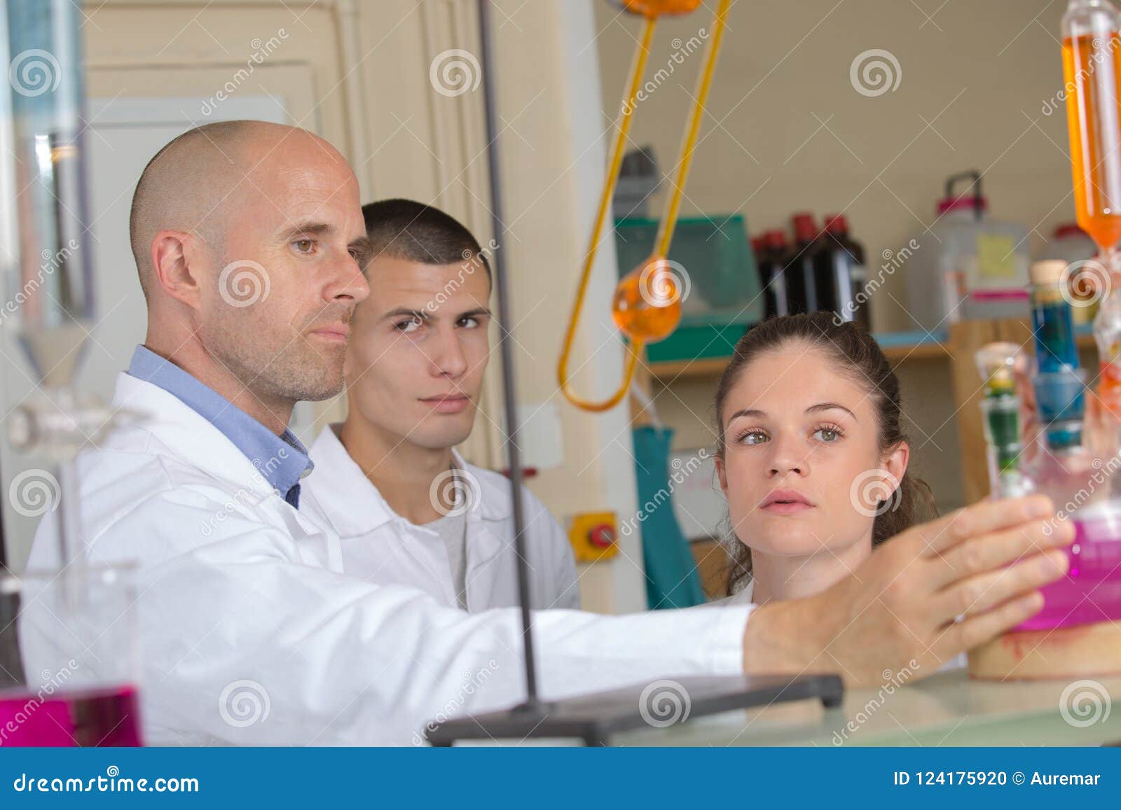 Science project team work stock photo. Image of biology - 124175920