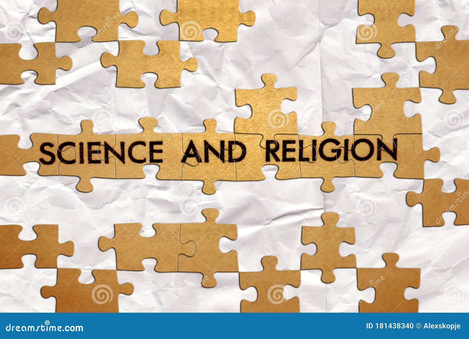 Science and religion stock photo. Image of information - 181438340