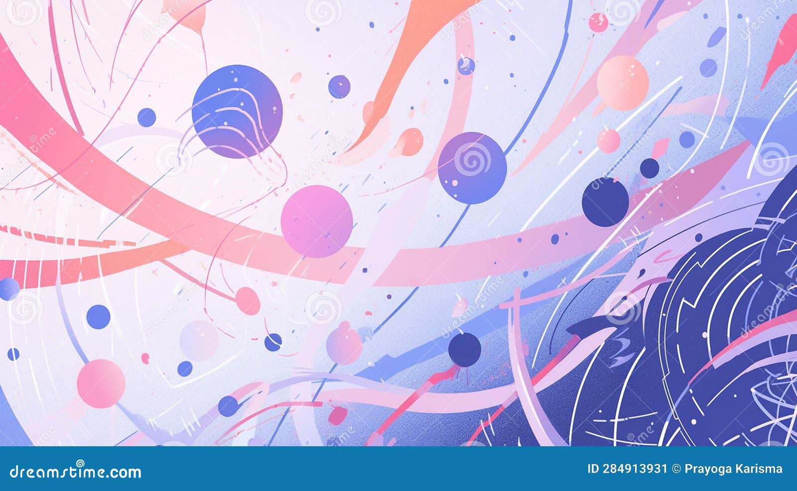 Science and Research Abstract Line Background, Generative AI Stock ...