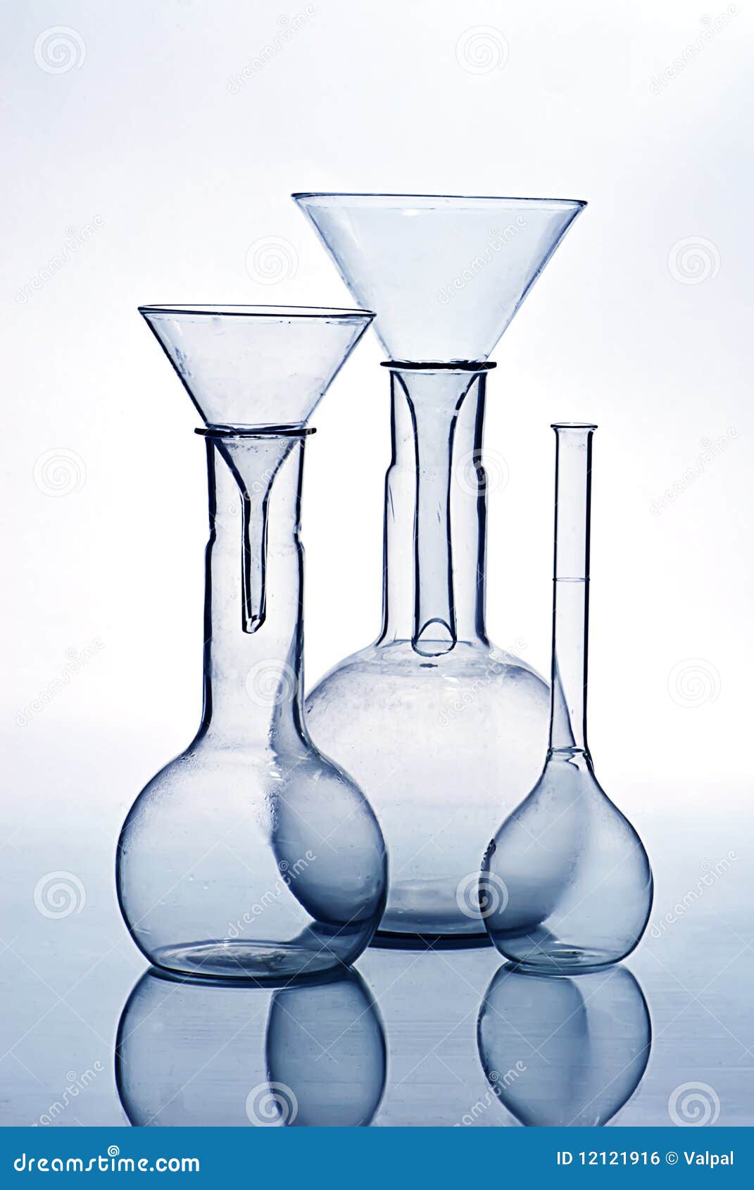 For Science Research Glass Laboratory Equipment Stock Photo - Image of ...