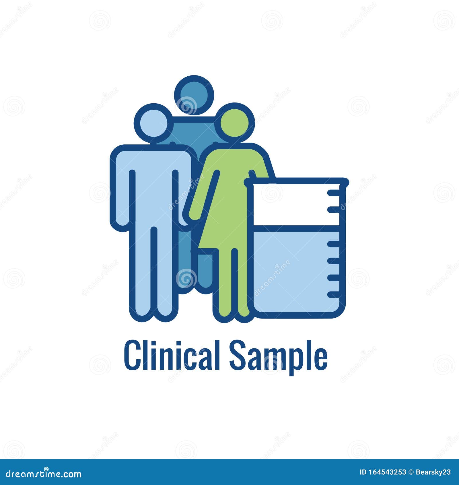 Science and Research Icon with One Part of the Scientific Process Stock ...