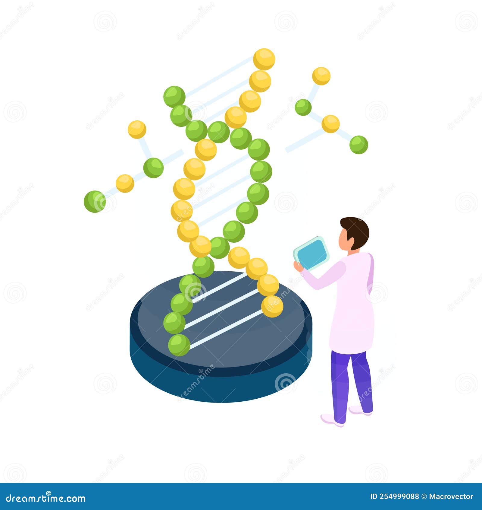 Science Research Icon stock vector. Illustration of expertise - 254999088