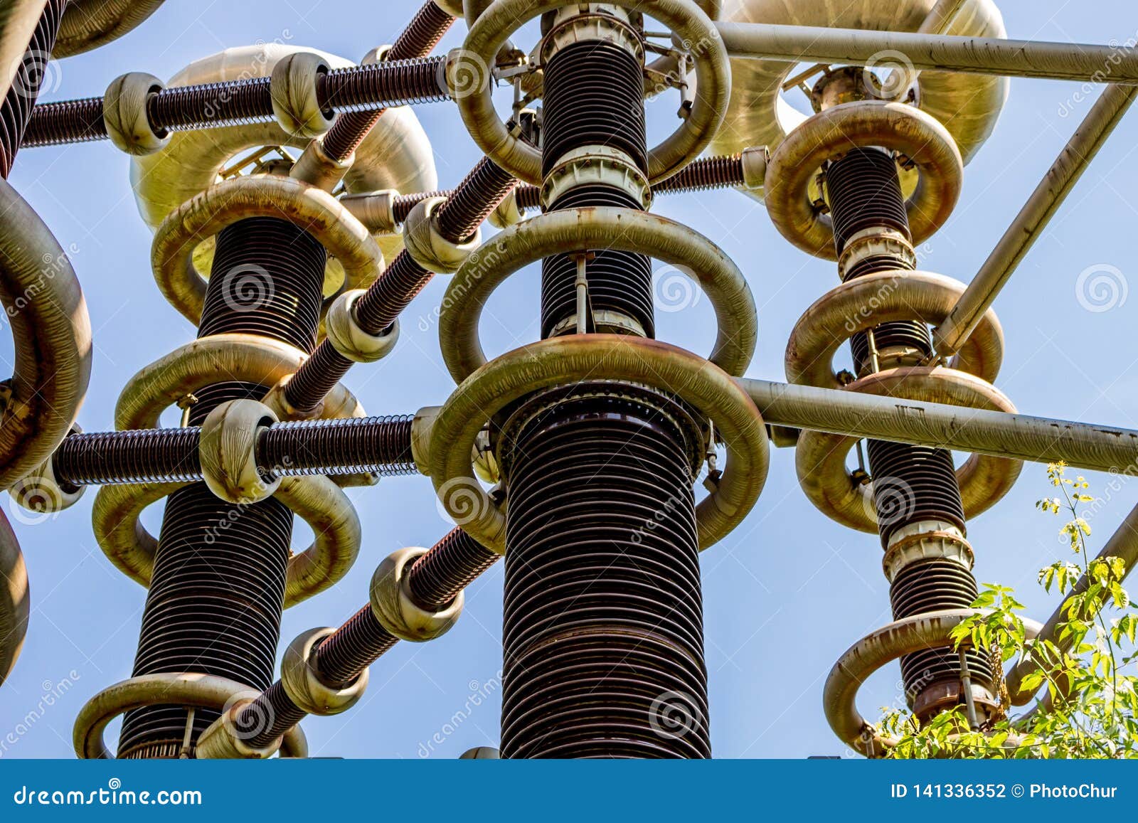 Science Setup Cascade Transformers Stock Photo - Image of experimental ...