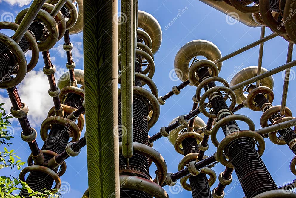 Science Setup Cascade Transformers Stock Image - Image of experiment ...