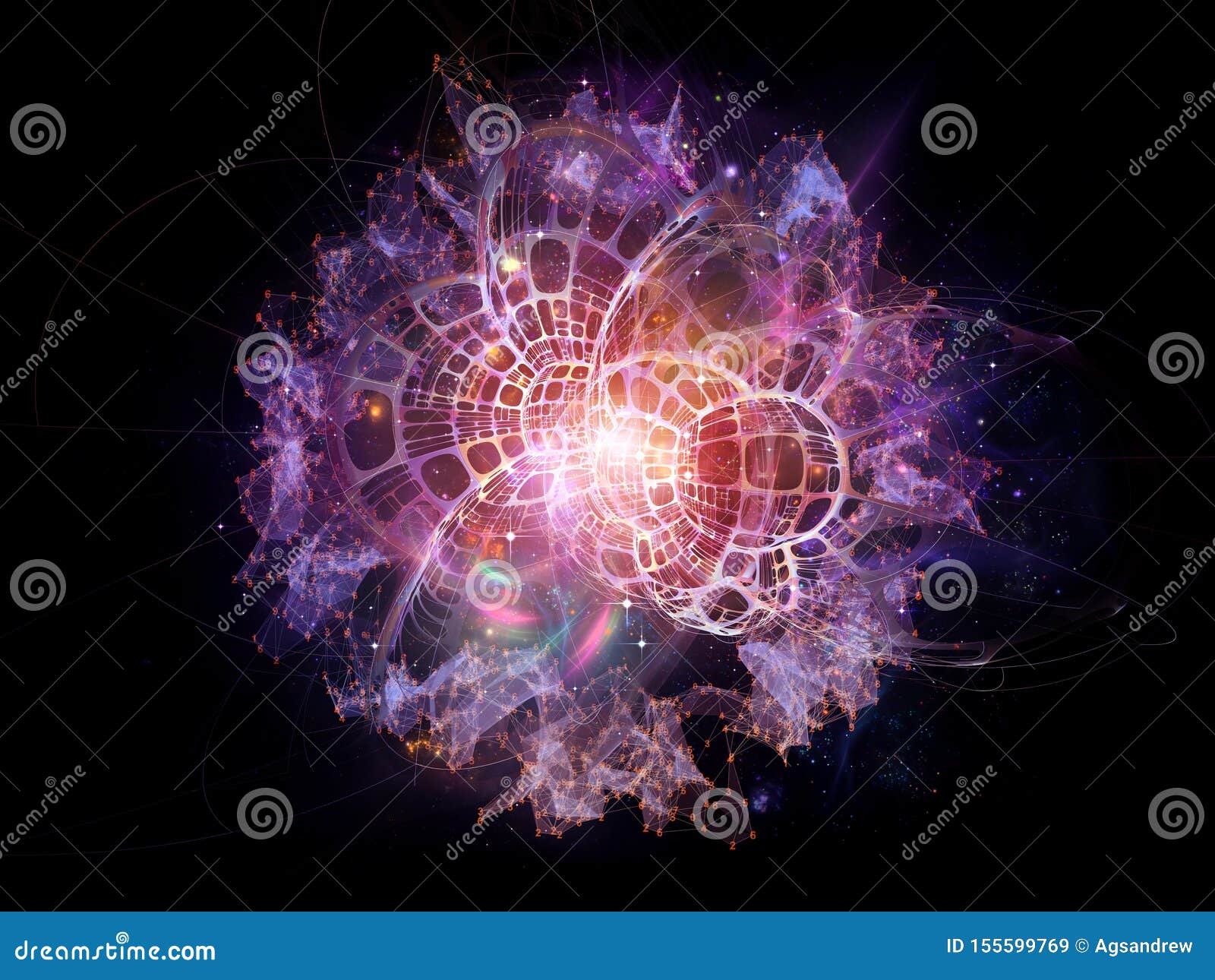 Science of Space stock illustration. Illustration of development ...
