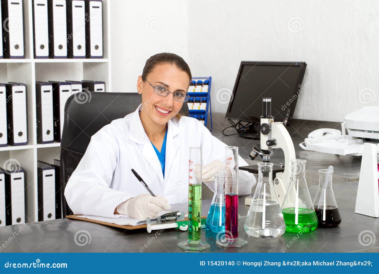 311 Girl Science Lab Folder Stock Photos - Free & Royalty-Free Stock ...