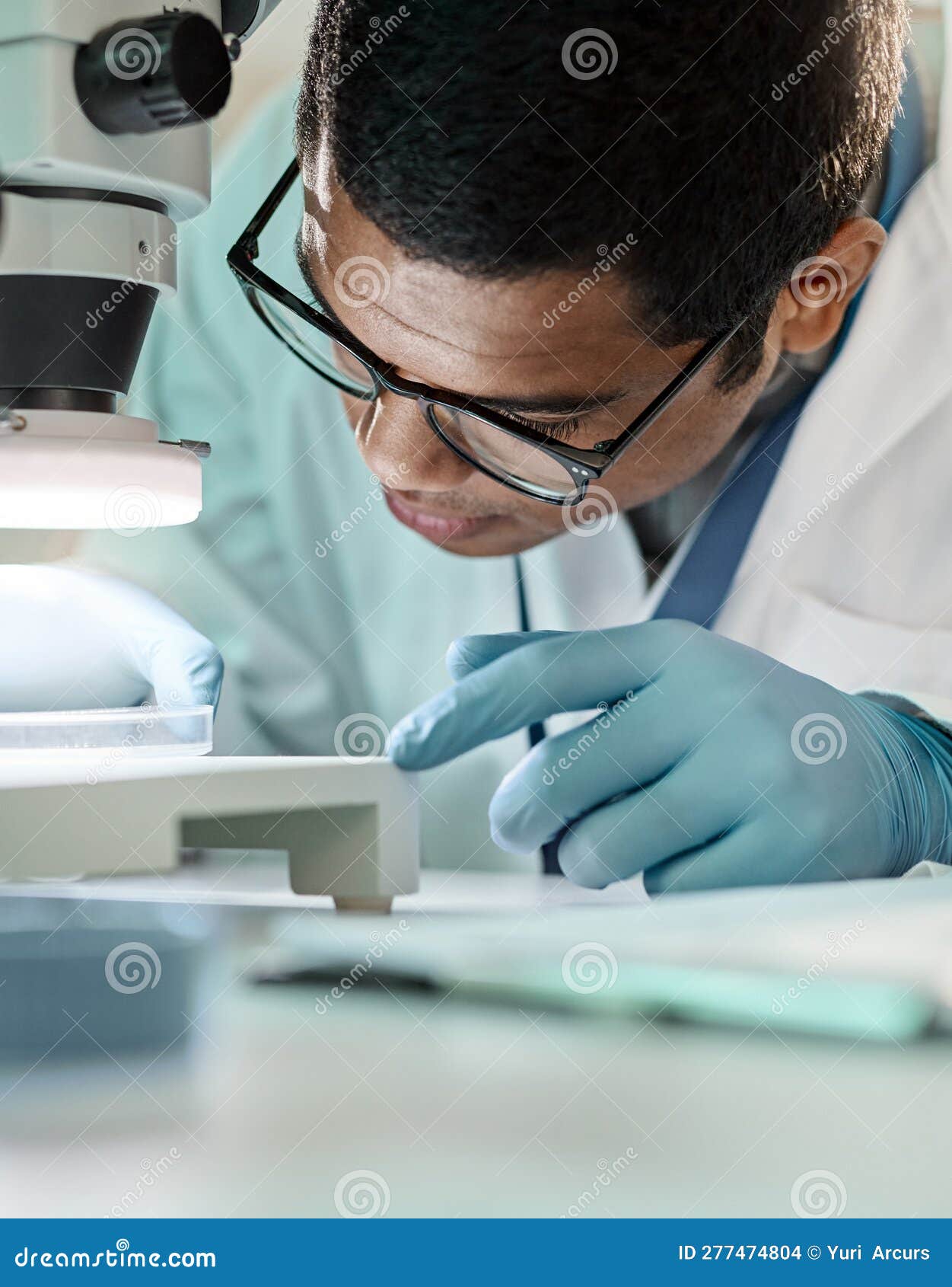 Science is Such a Fascinating Field. a Young Scientist Using a ...