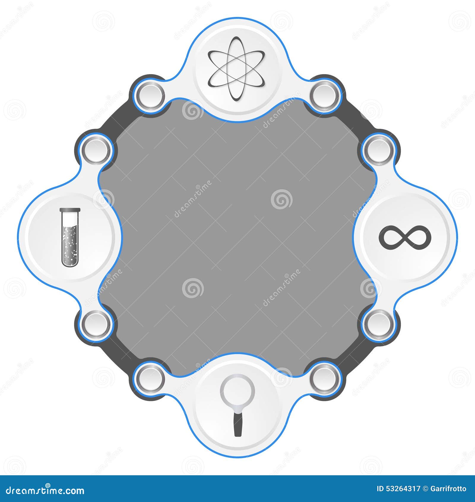 Science symbols stock vector. Illustration of annular - 53264317
