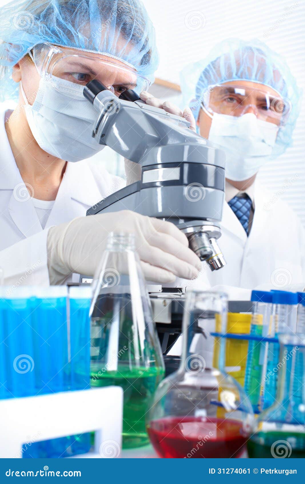 Science Team stock image. Image of education, assistant - 31274061