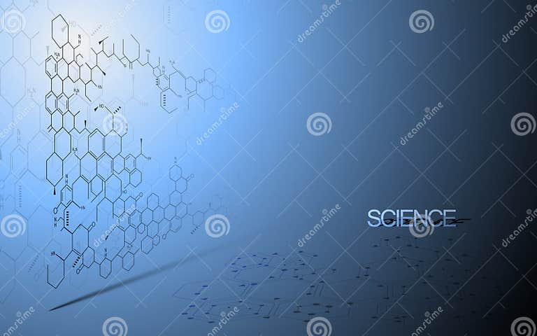 Science Technology Abstract Background Stock Vector - Illustration of ...