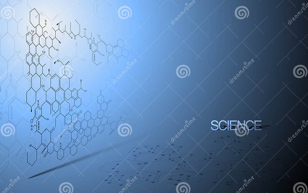 Science Technology Abstract Background Stock Vector - Illustration of ...