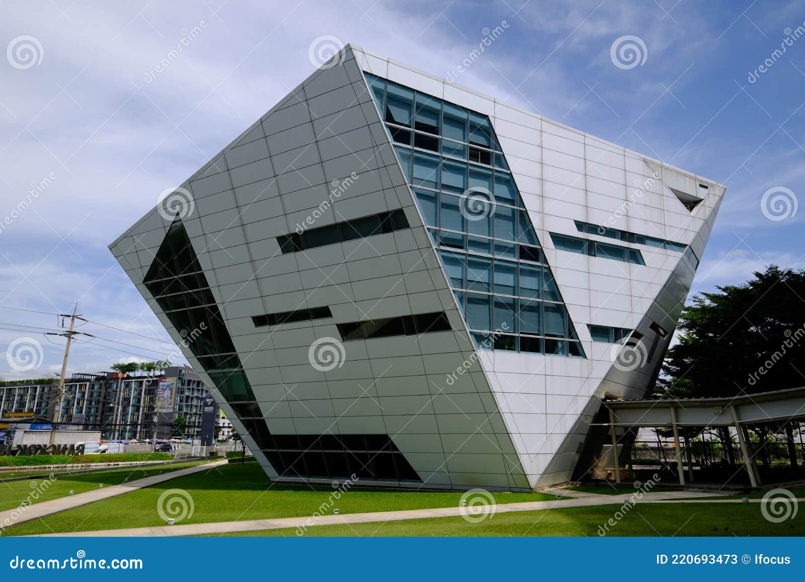 Science and Technology Building at Bangkok University Editorial Stock ...