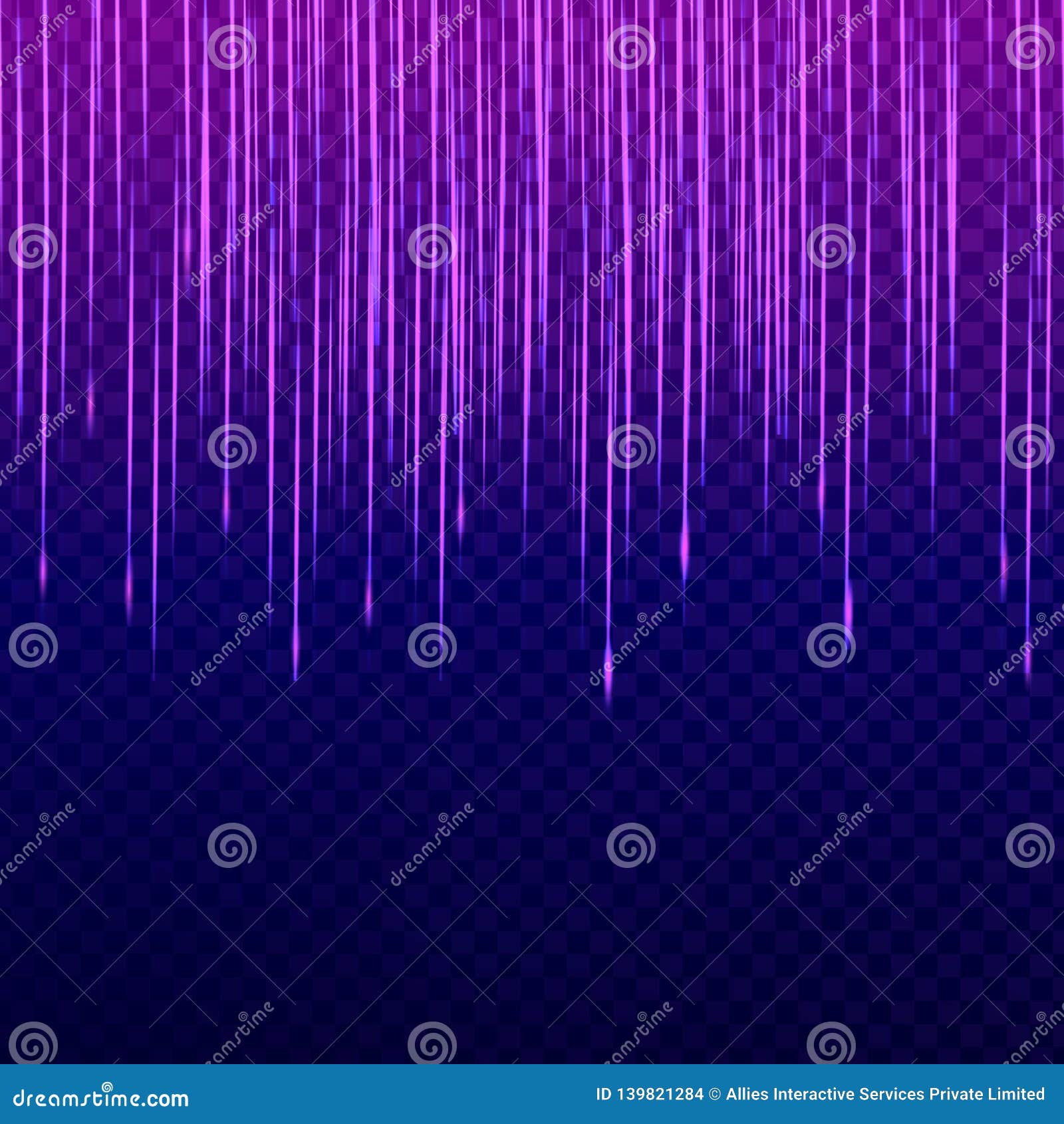 Science and Technology Concept Digital Shiny Rays Illustration. Stock ...