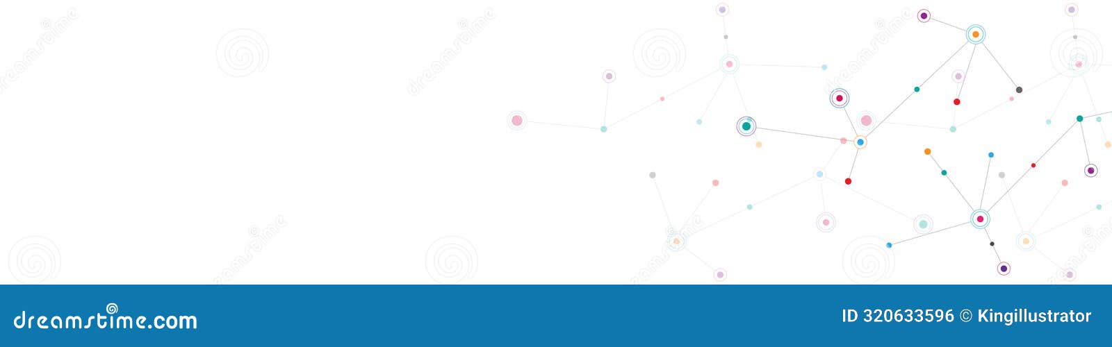 Science and Technology Concept with Molecules. Vector Illustration of ...