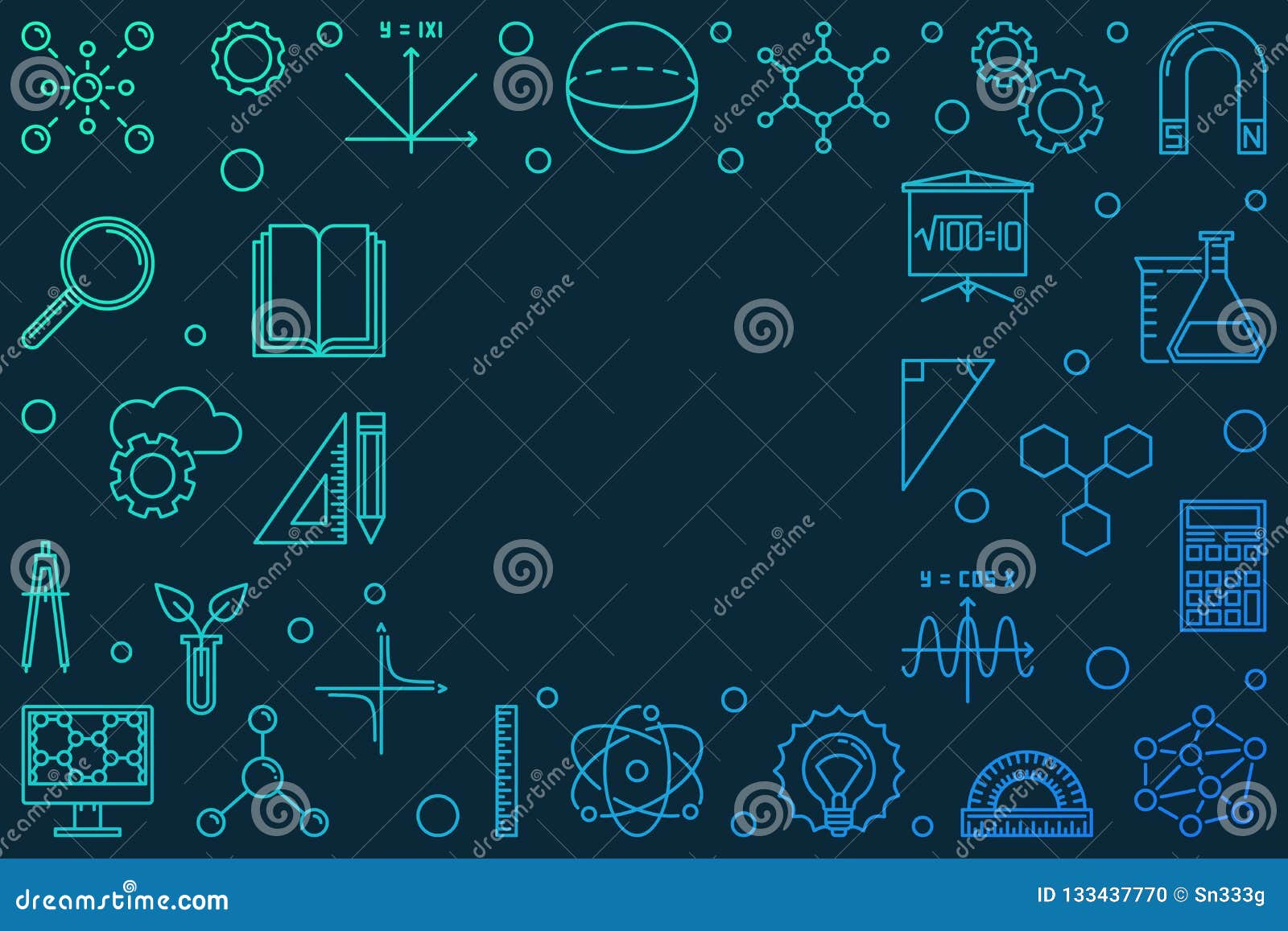 Science, Technology, Engineering and Math Colored Frame Stock Vector ... Science, Technology, Engineering and Math Colored Frame Stock Vector ...