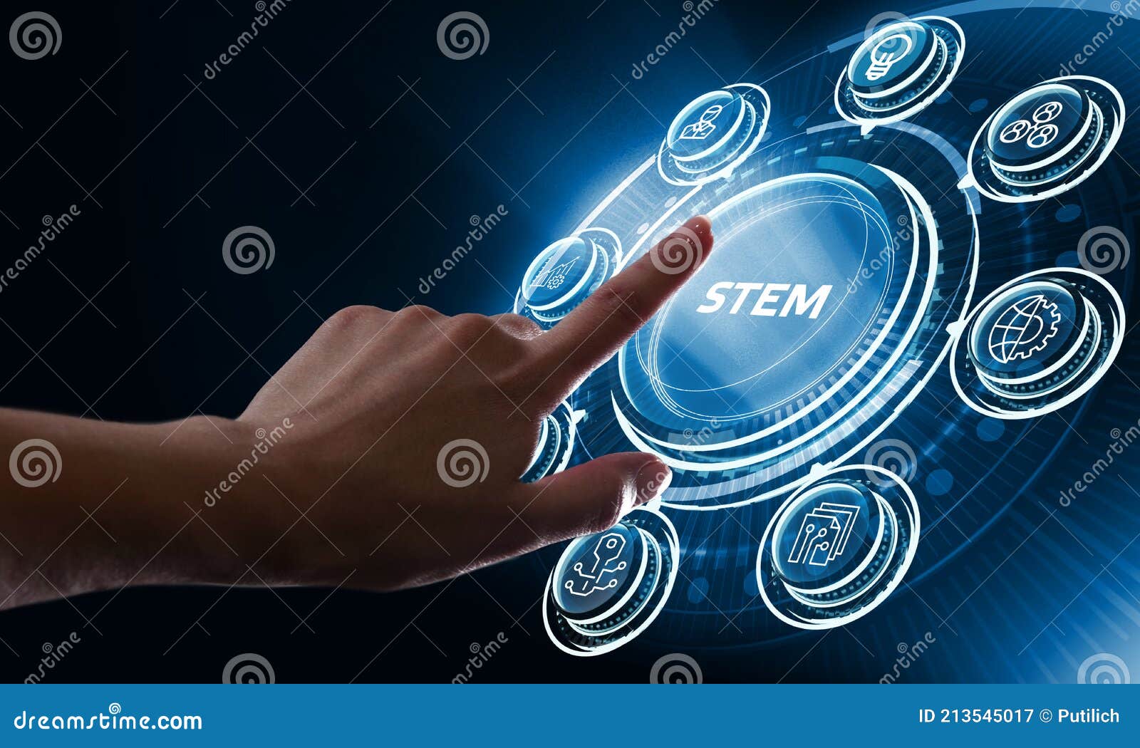 Science, Technology, Engineering and Math. STEM Concept Stock Image ...