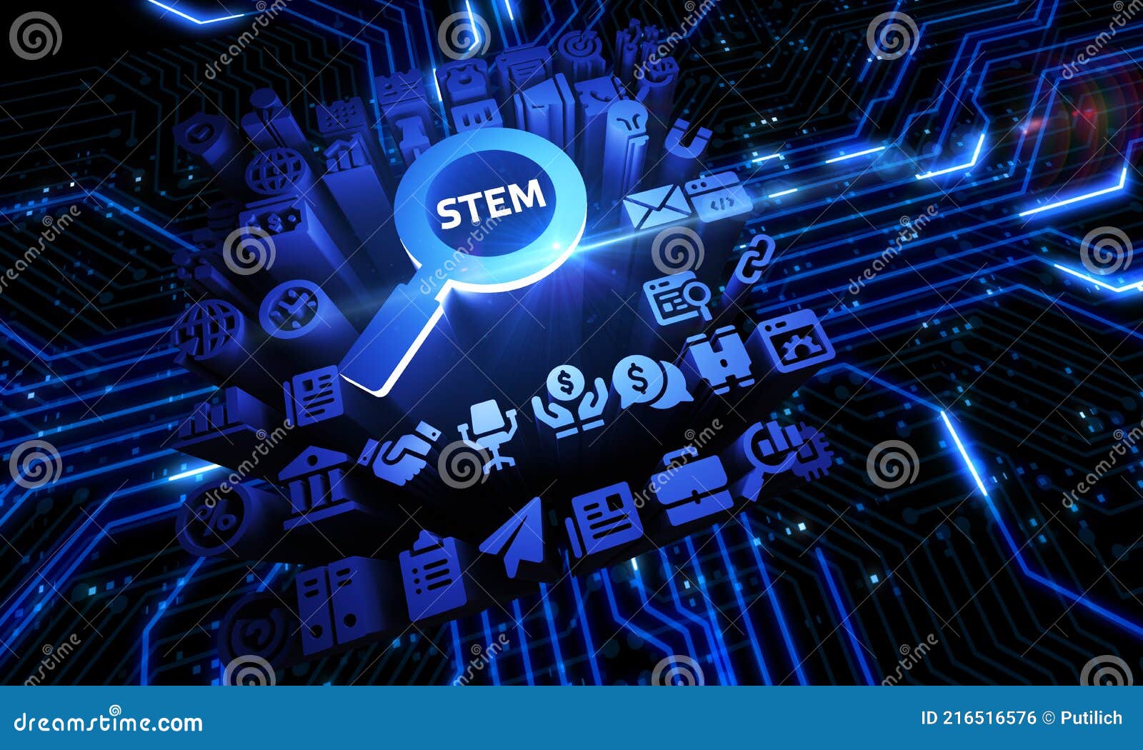 Science, Technology, Engineering and Math. STEM Concept Stock ...