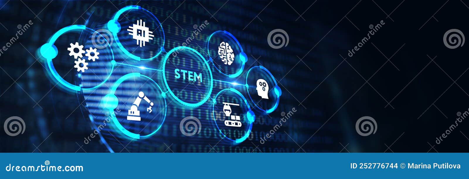 Science, Technology, Engineering and Math. STEM Concept. Business ...