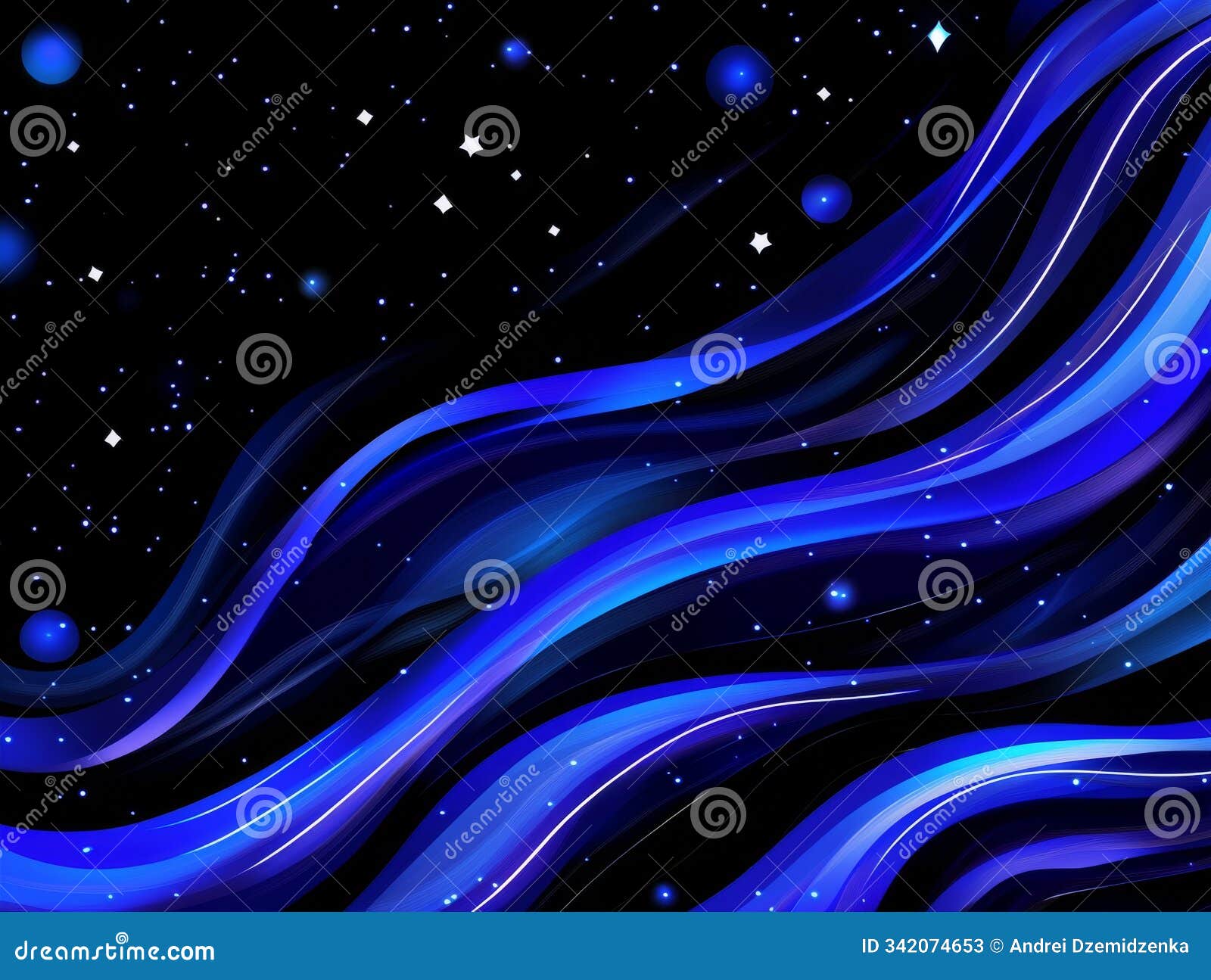 Science Technology Light Glowing Particles Background. Stock Photo ...