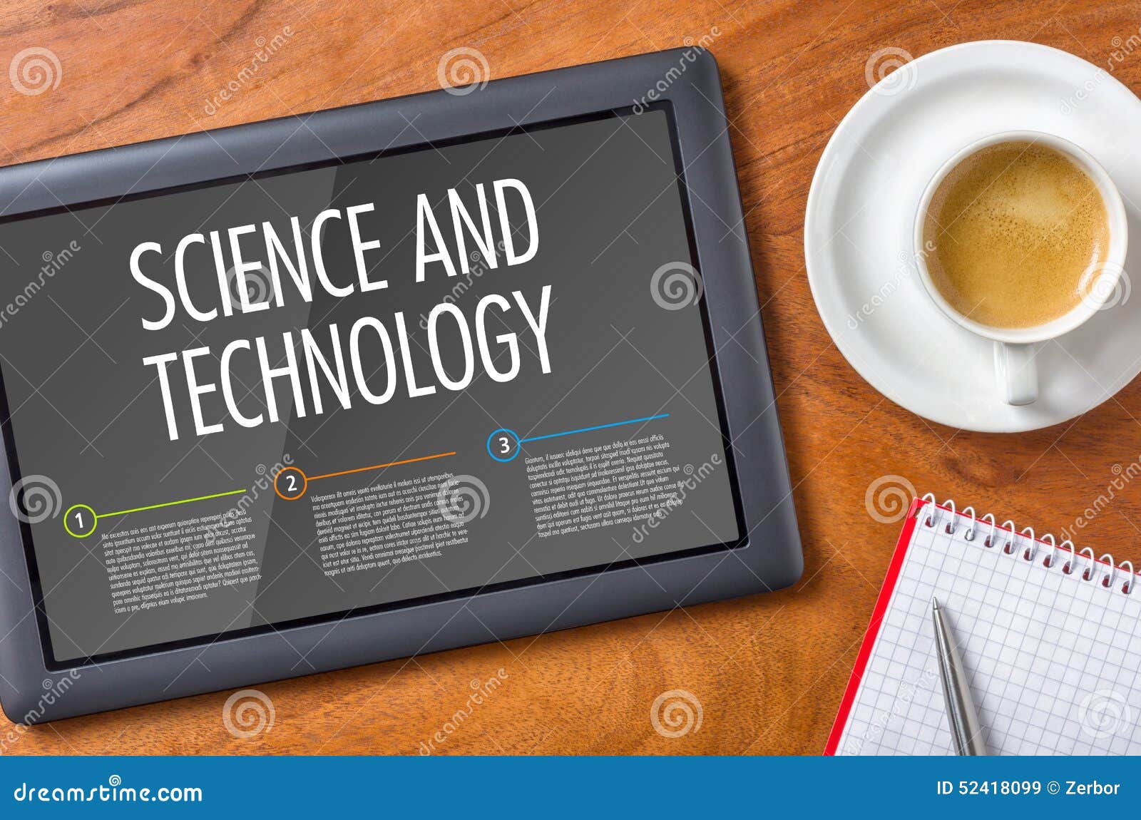 Science and Technology stock image. Image of press, science - 52418099