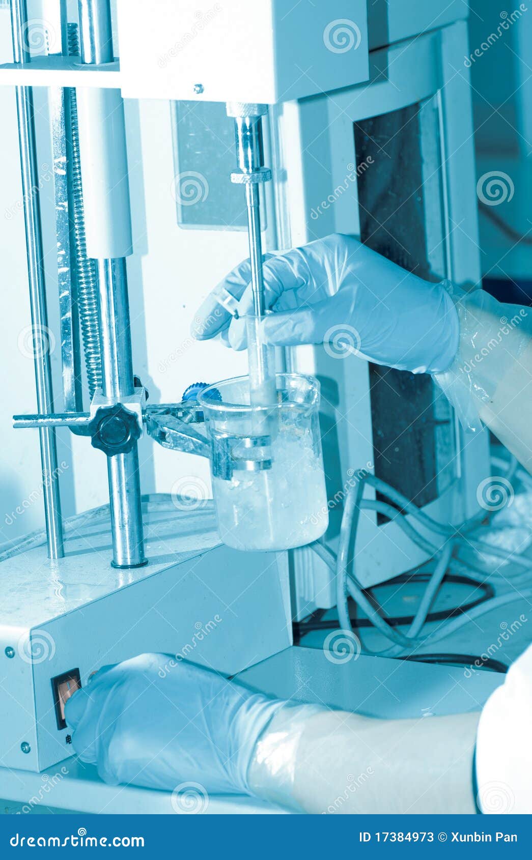 Science test homogenate stock image. Image of pestle - 17384973