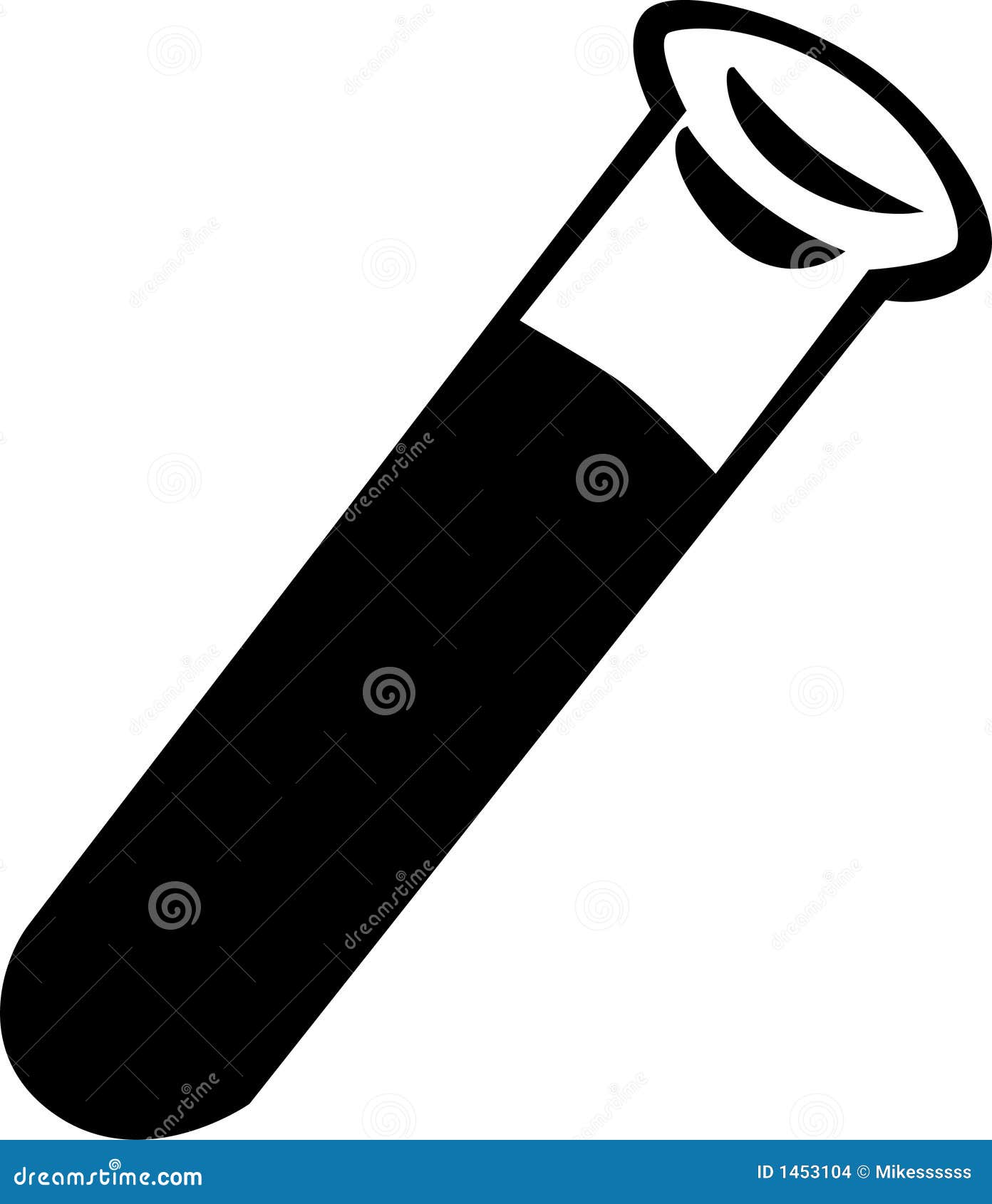 Science Test Tube Vector Illustration Stock Vector - Illustration of ...