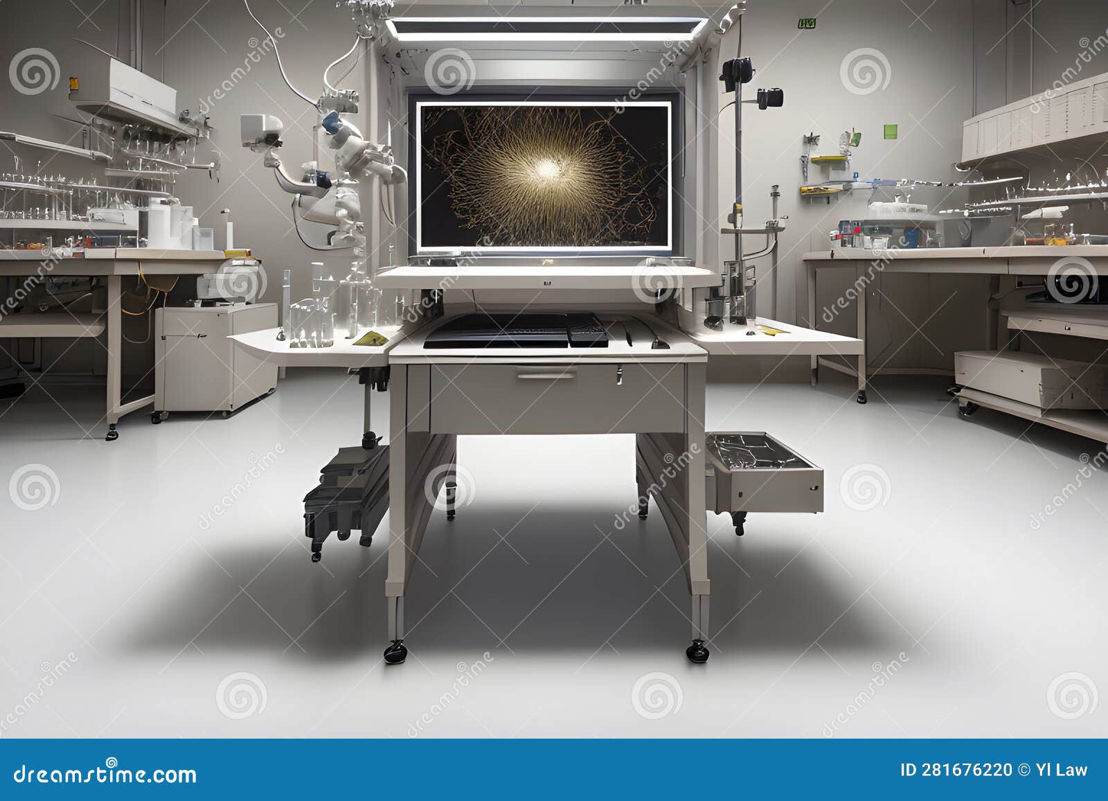 Science Tool or Laboratory Setting Can Show Stock Illustration ...