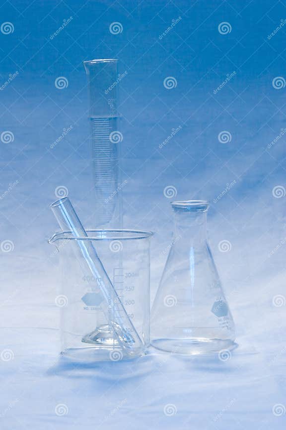 Science Tools stock photo. Image of cylinder, glass, tools - 555606