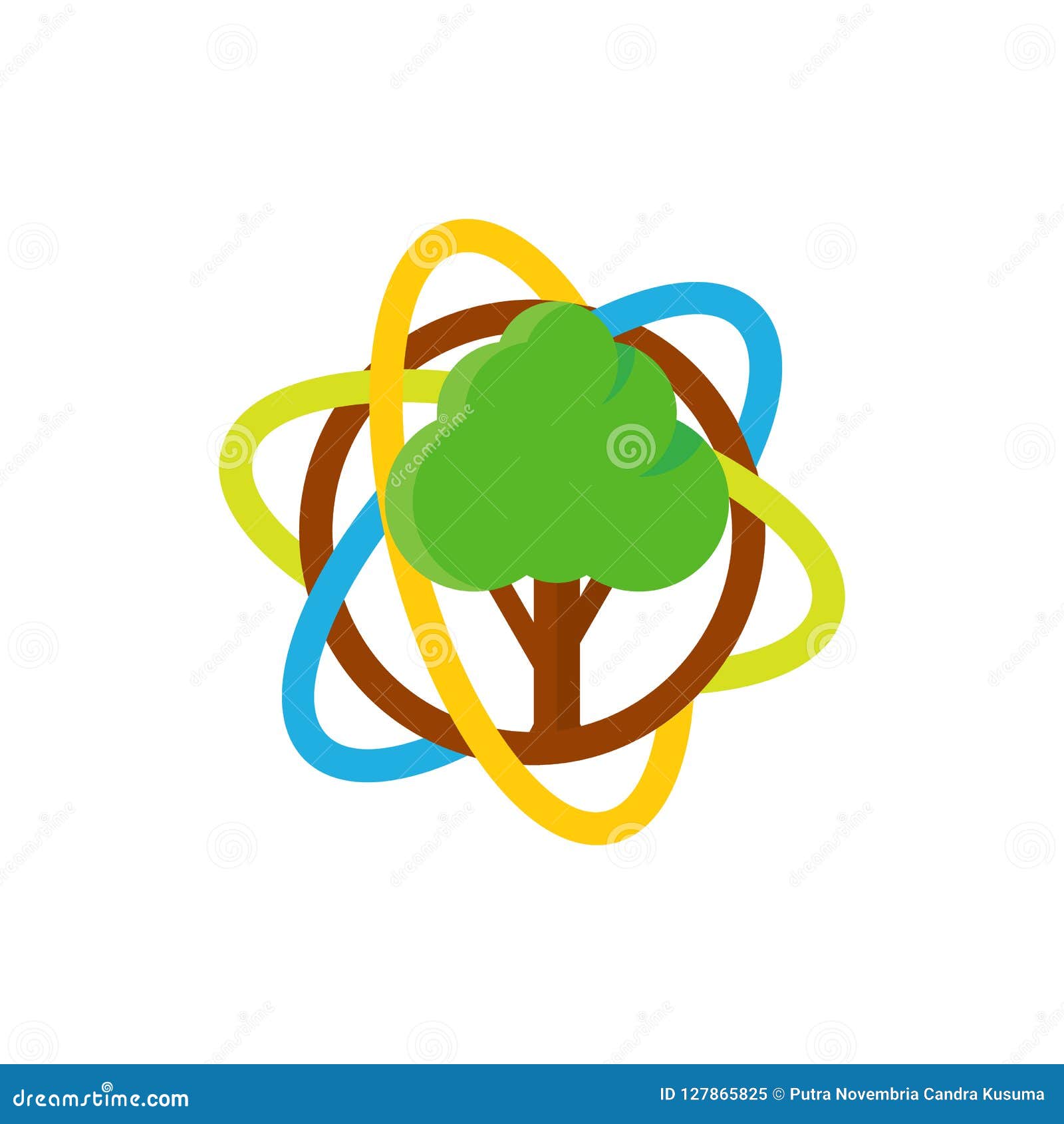 Science Tree Logo Icon Design Stock Vector - Illustration of design ...