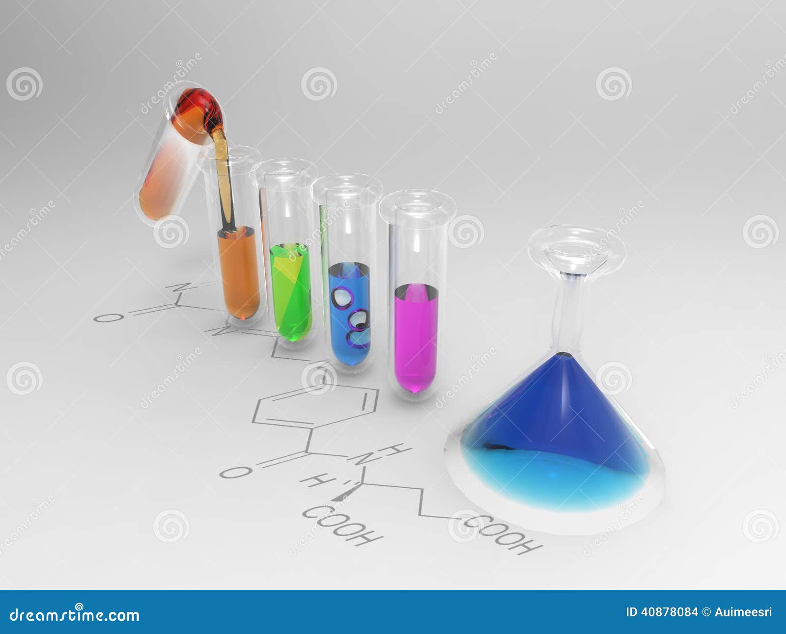 Science tube stock illustration. Illustration of equipment - 40878084