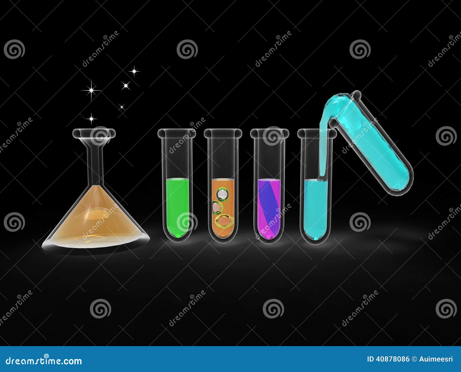 Science tube stock illustration. Illustration of tube - 40878086