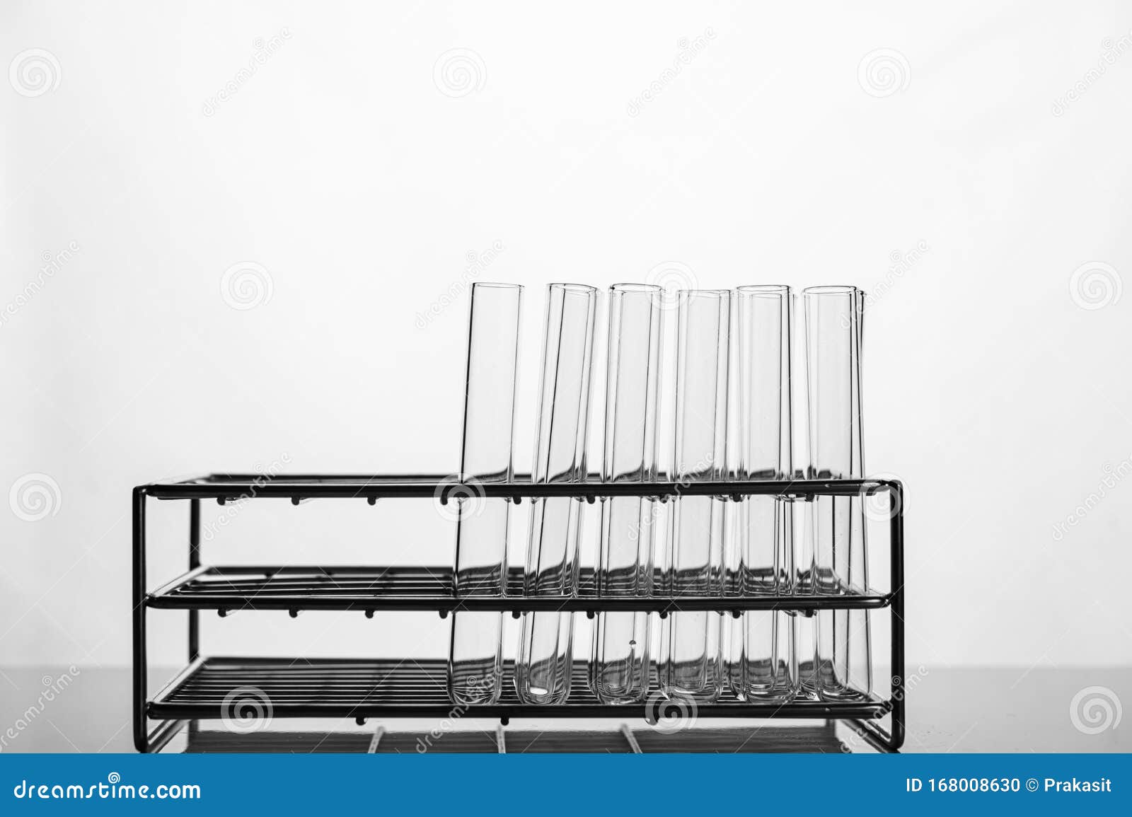 Science Tubes Arranged on the Shelf Stock Photo - Image of shelf ...