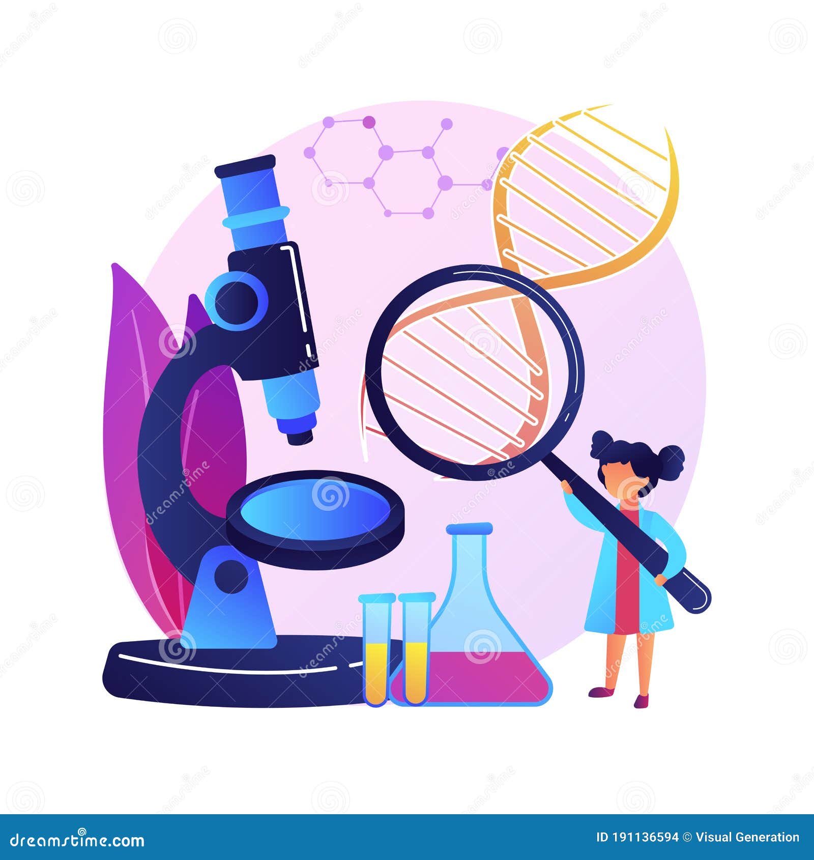 Biochemistry University Texture, Vivid Conceptual Medical 3D ...