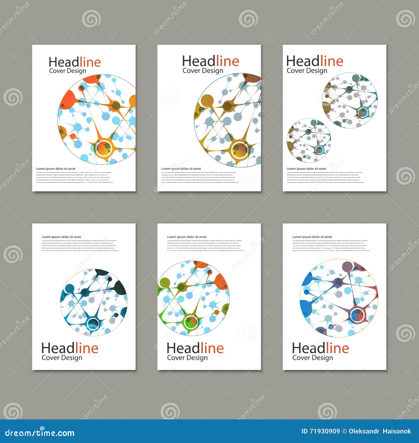 Science Vector Background. Modern Vector Templates for Brochure, Flyer ...