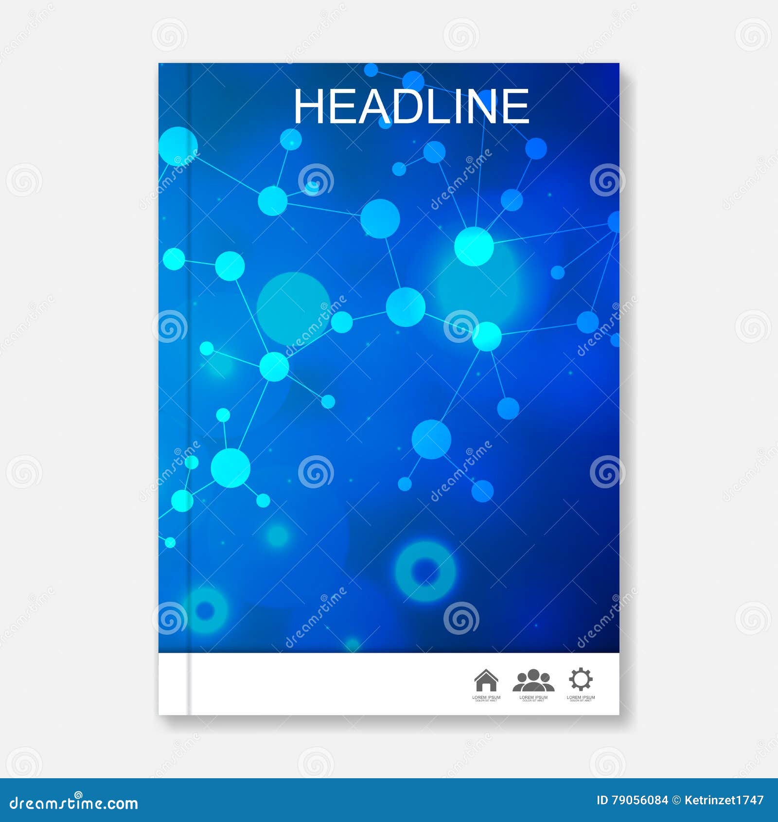 Science Vector Background. Modern Vector Templates for Brochure, Flyer ...