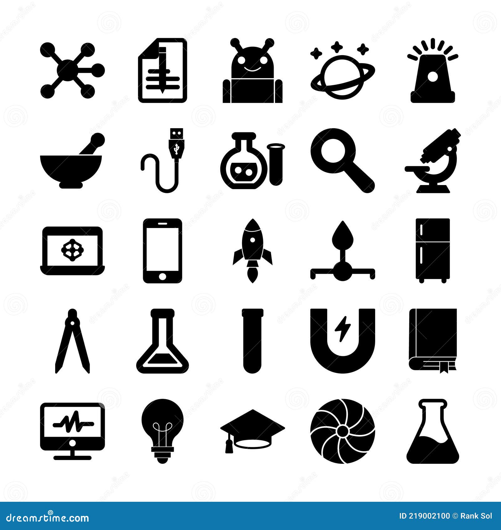 Science Vector Icon Which Can Easily Modify or Edit Stock Illustration ...