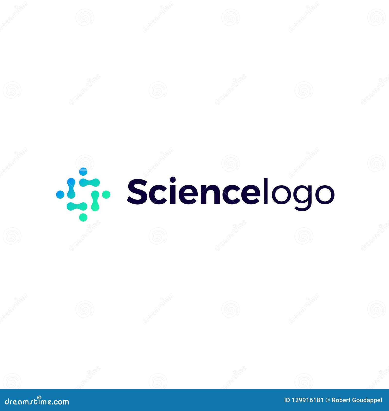 Science Vector Logo Abstract Dots Stock Vector - Illustration of logo ...