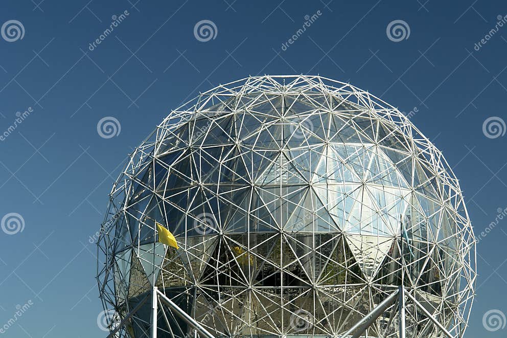 Science World Dome Roof editorial photography. Image of geodesic - 5527697