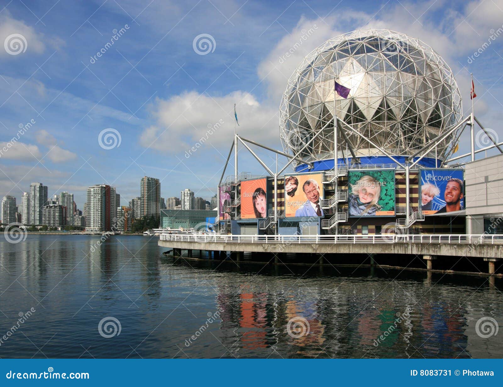 Science World and Vancouver Editorial Photo - Image of science, museum ...