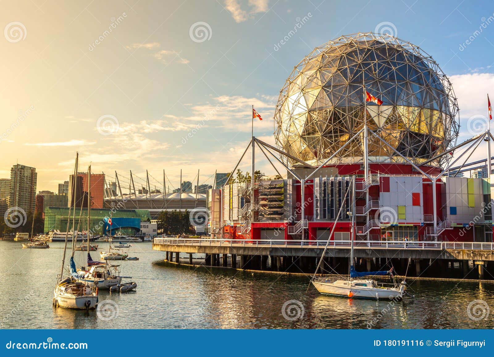 Science World in Vancouver editorial photo. Image of vancouver - 180191116