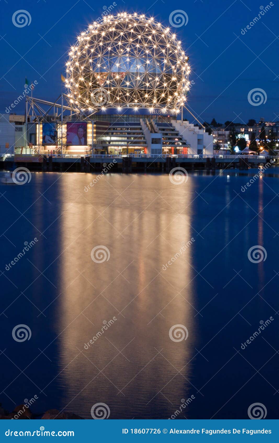 Science World Vancouver at Night Editorial Photo - Image of vancouver ...