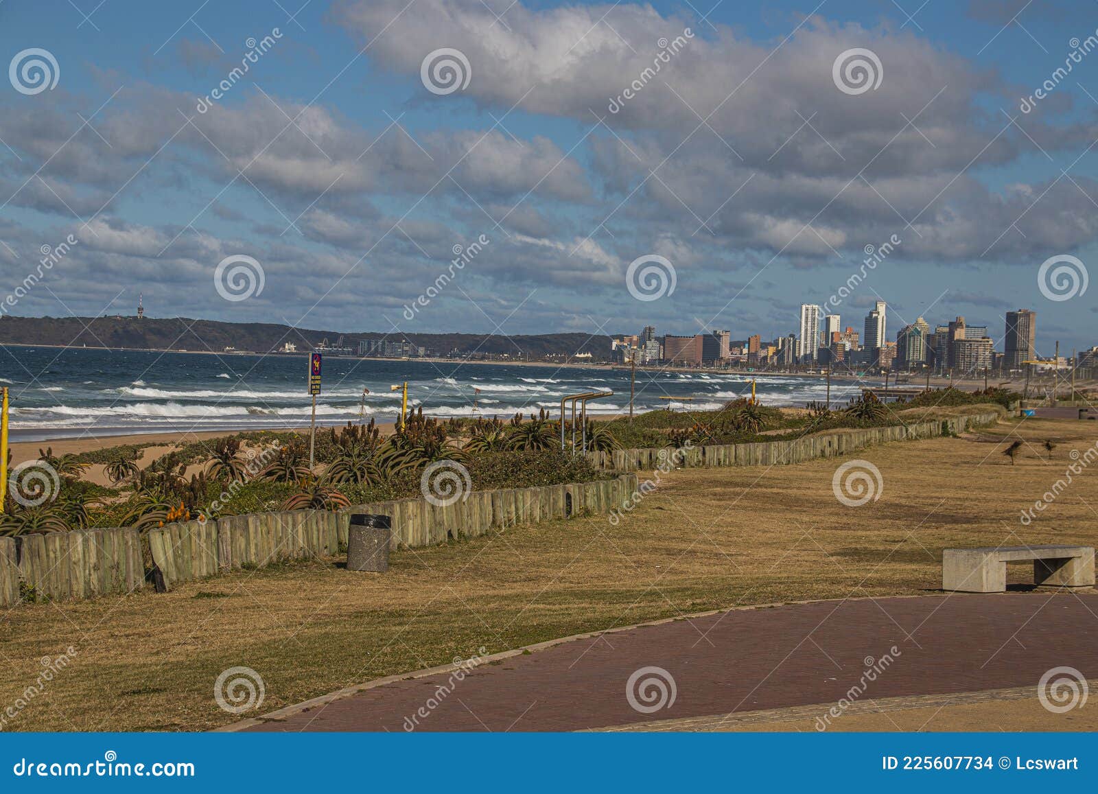 Scienic View Across Durban Bay with Bluff in Background Stock Photo ...