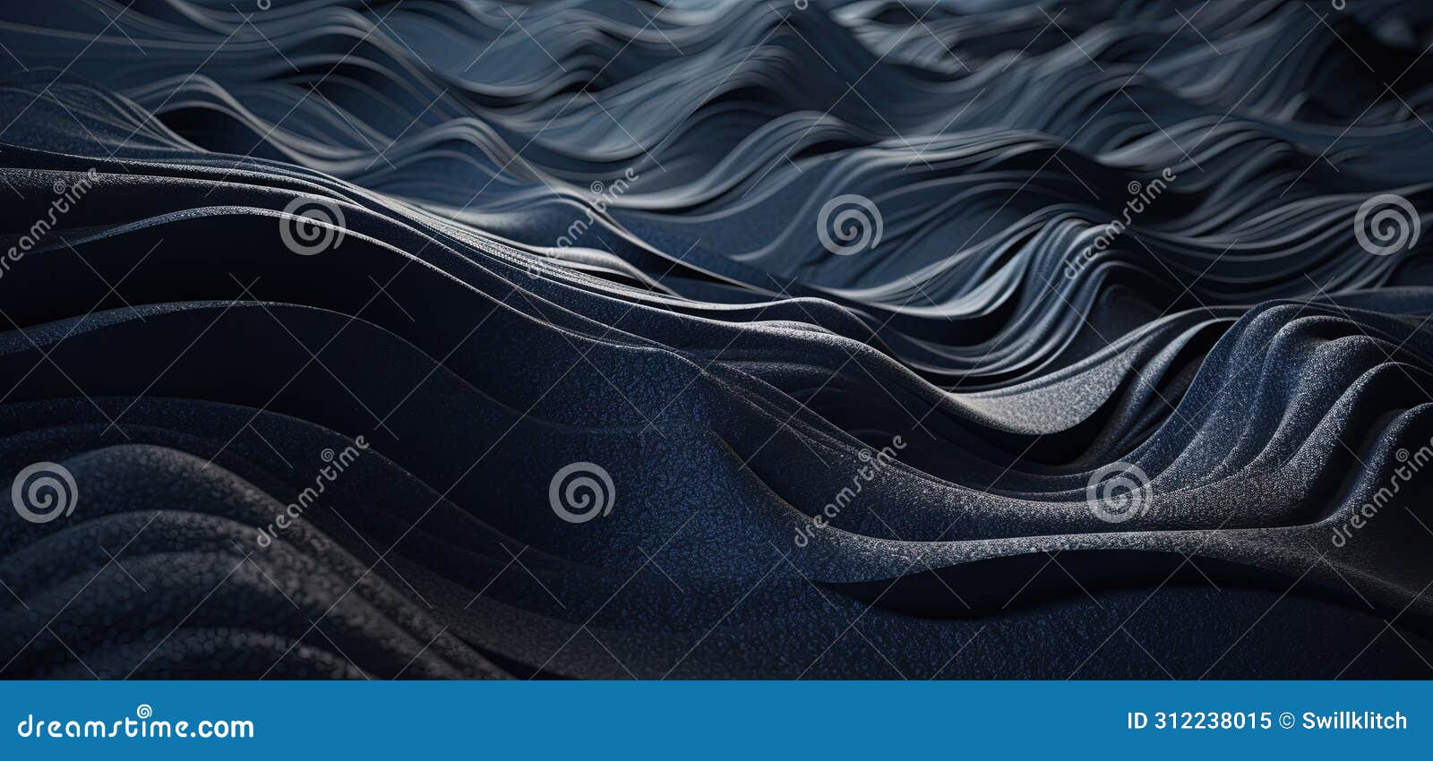 Scientific Abstraction with Futuristic Textured Tissue Waves. Tech ...