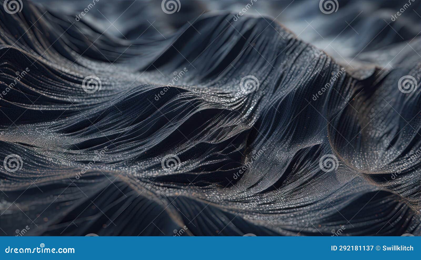 Scientific Abstraction with Futuristic Textured Tissue Waves. Tech ...