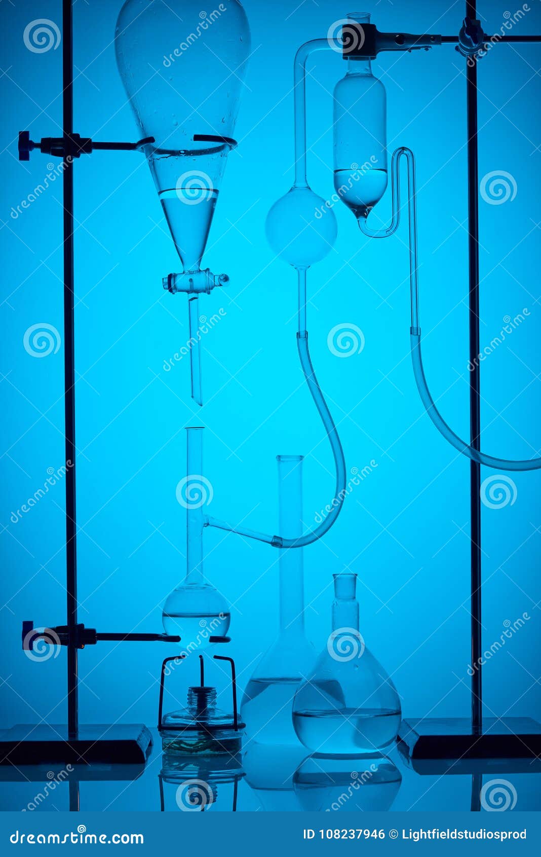 Scientific Analysis in Modern Laboratory Stock Photo - Image of ...