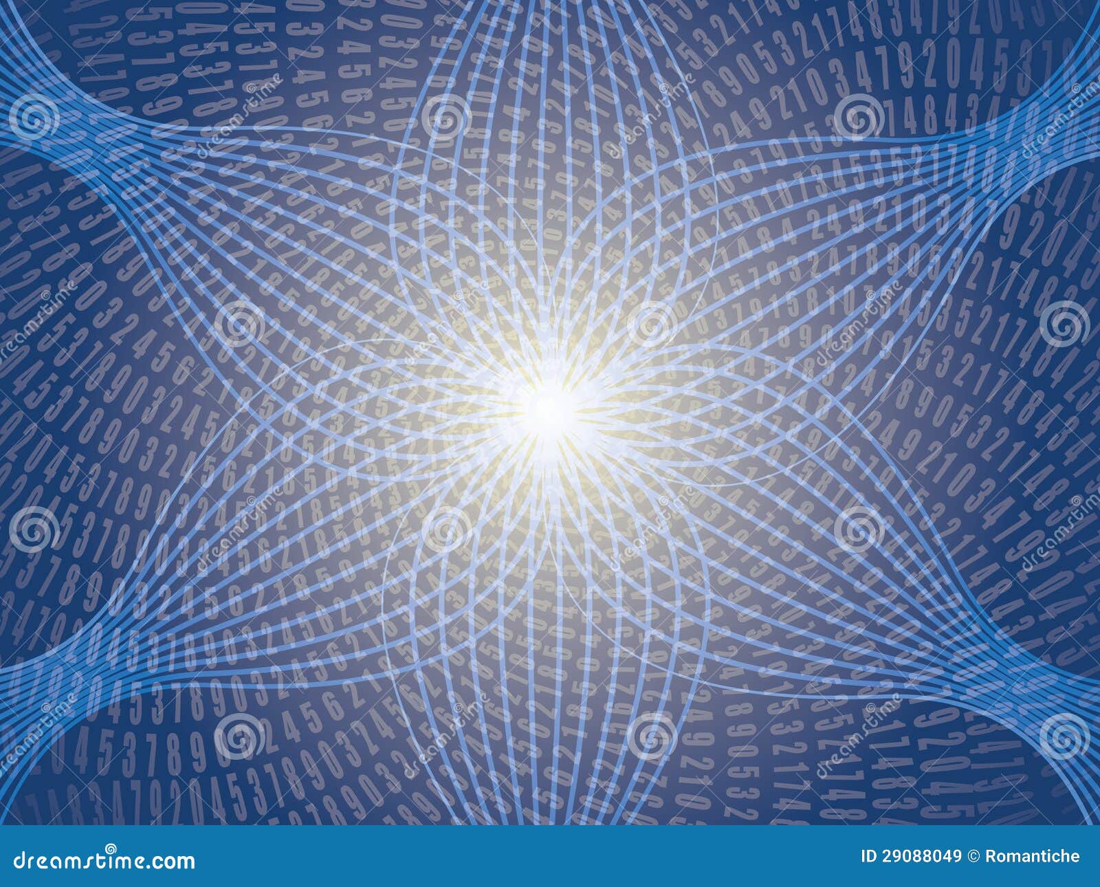 Scientific background stock vector. Illustration of wave - 29088049